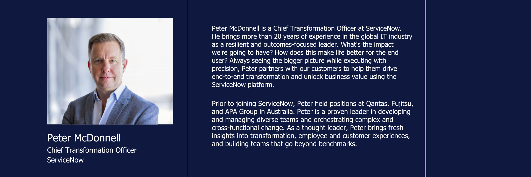 Clipper event 11: FinXL ServiceNow lunch | Randstad Australia